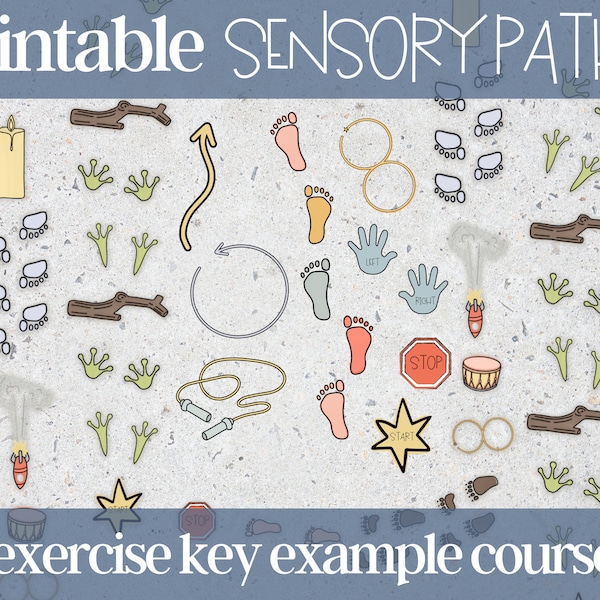 Sensory Path Decals - Etsy