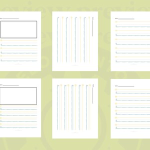 Adaptive Handwriting Paper | Occupational Therapy | Special Education ...
