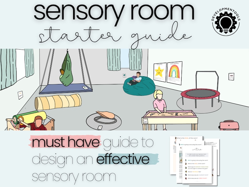 SALE! Sensory Playroom Starter Guide | Step-by-step Guide | Effective ...