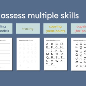 Instant Download | Occupational Therapy Handwriting Evaluation ...