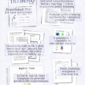 The ULTIMATE Potty Training Packet | Methods, Social Story, Schedule ...