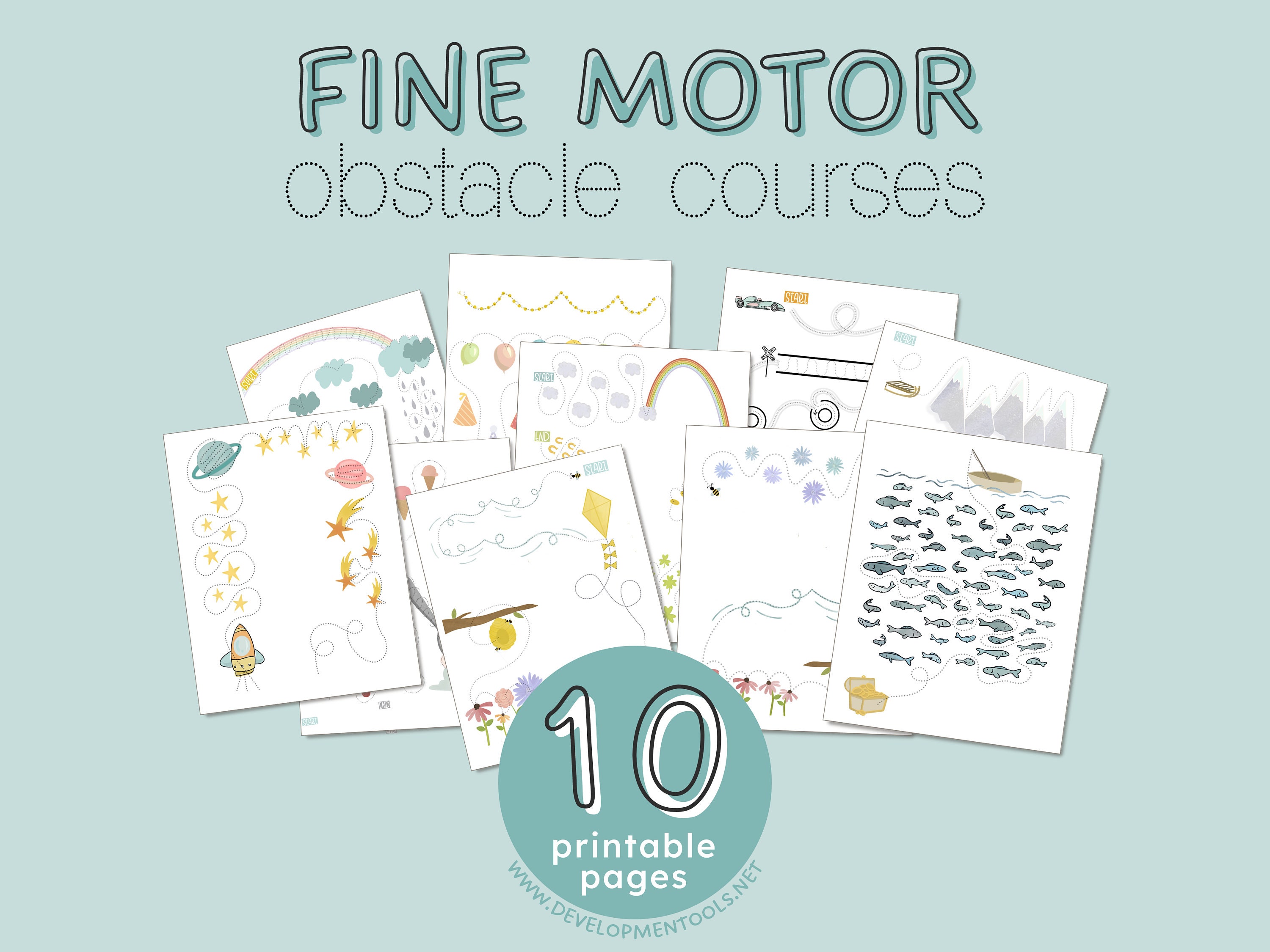 Fine Motor Activities Pencil Control Visual Motor - Etsy Australia
