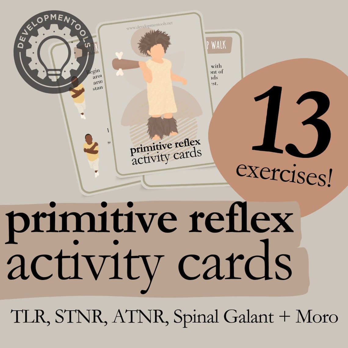 Instant Download | Primitive Reflex Integration Activity Cards ...