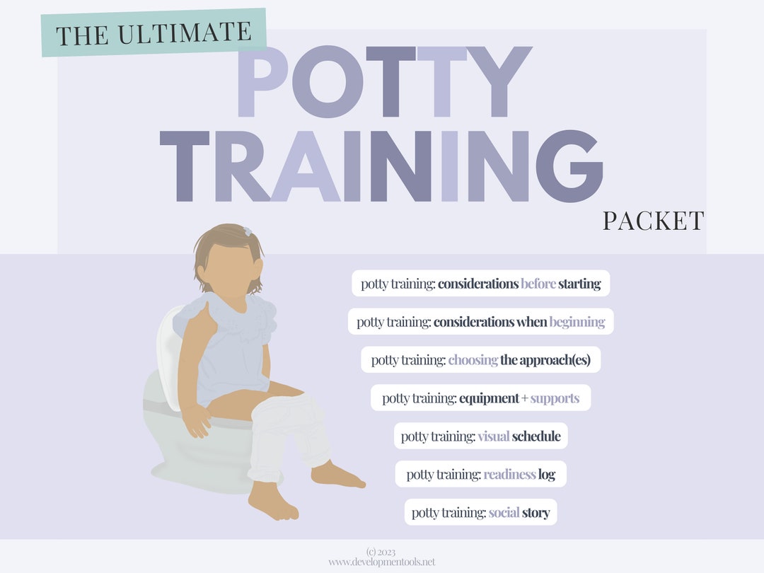 The ULTIMATE Potty Training Packet | Methods, Social Story, Schedule ...