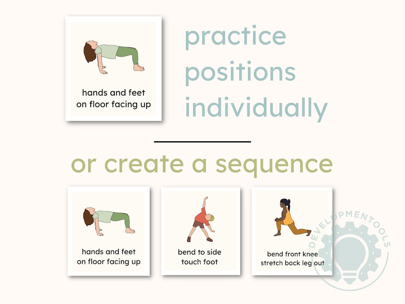 Instant Download Movement Card Deck Occupational Therapy Physical ...