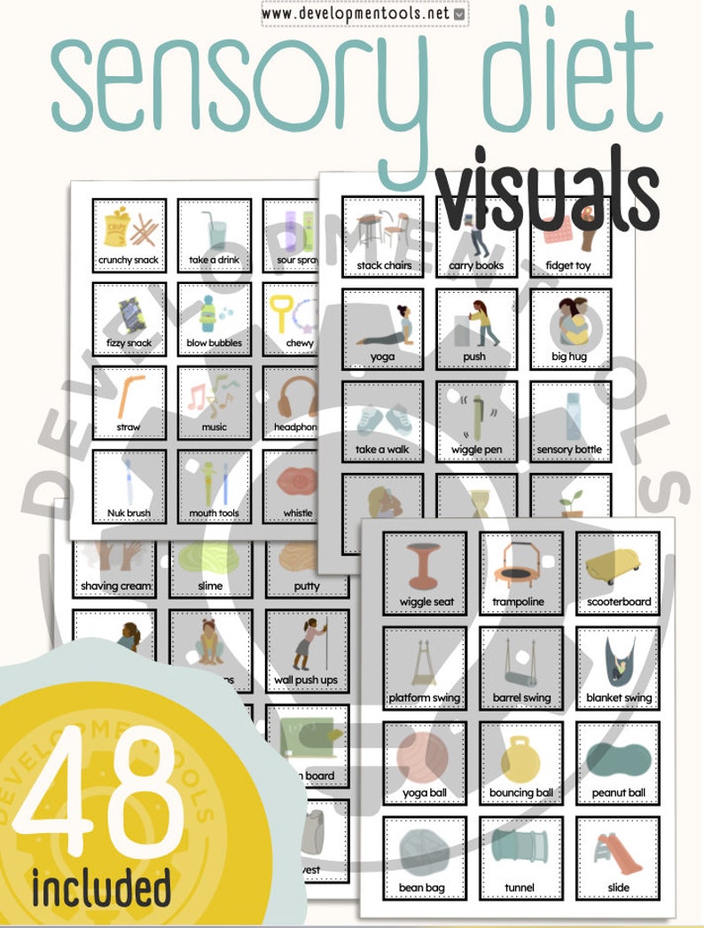 Special Education Resource | Sensory Diet | Visuals, Pecs, Visual ...