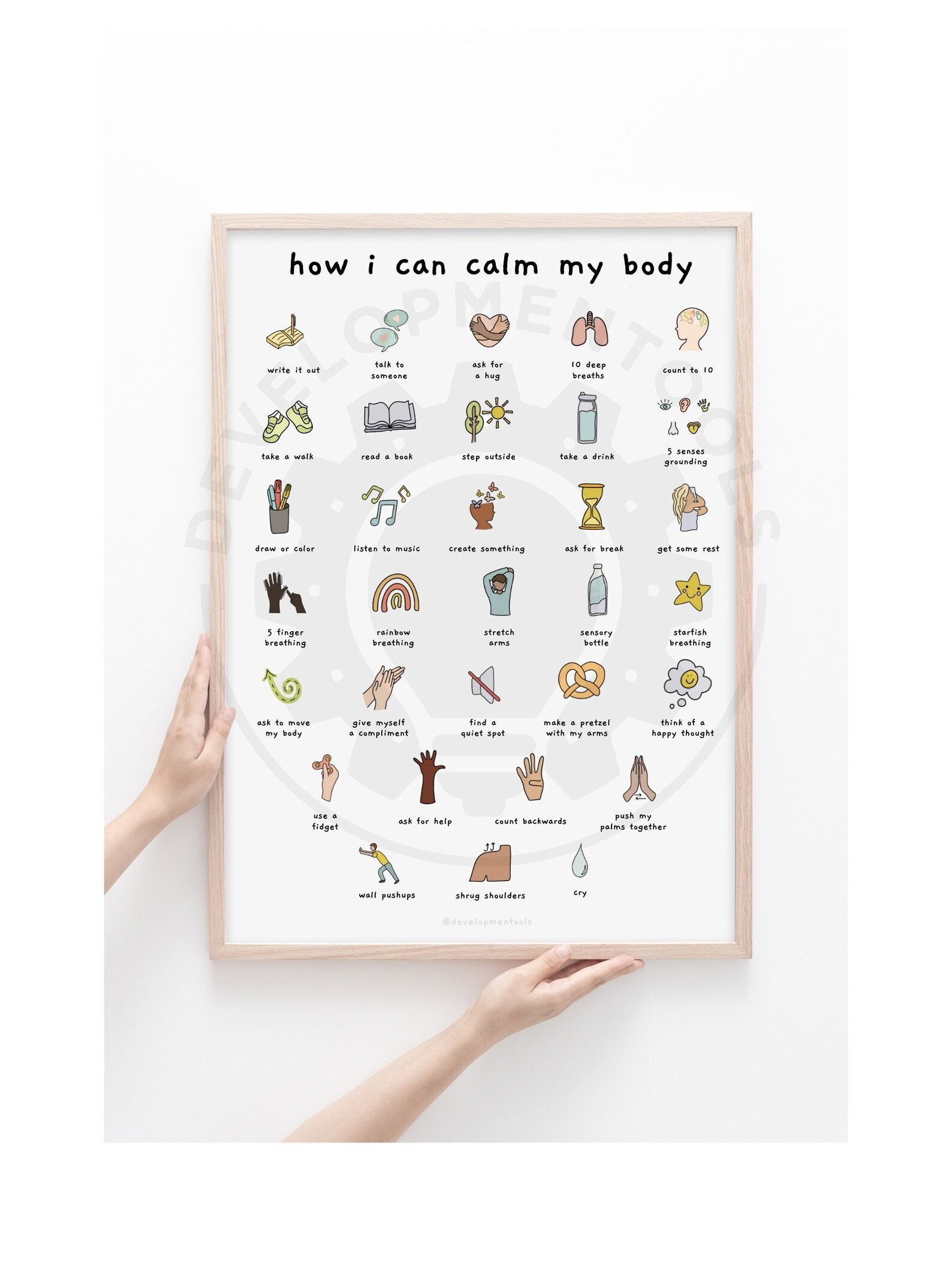 Instant Download | How I Can Calm My Body| OT | SLP | Early ...