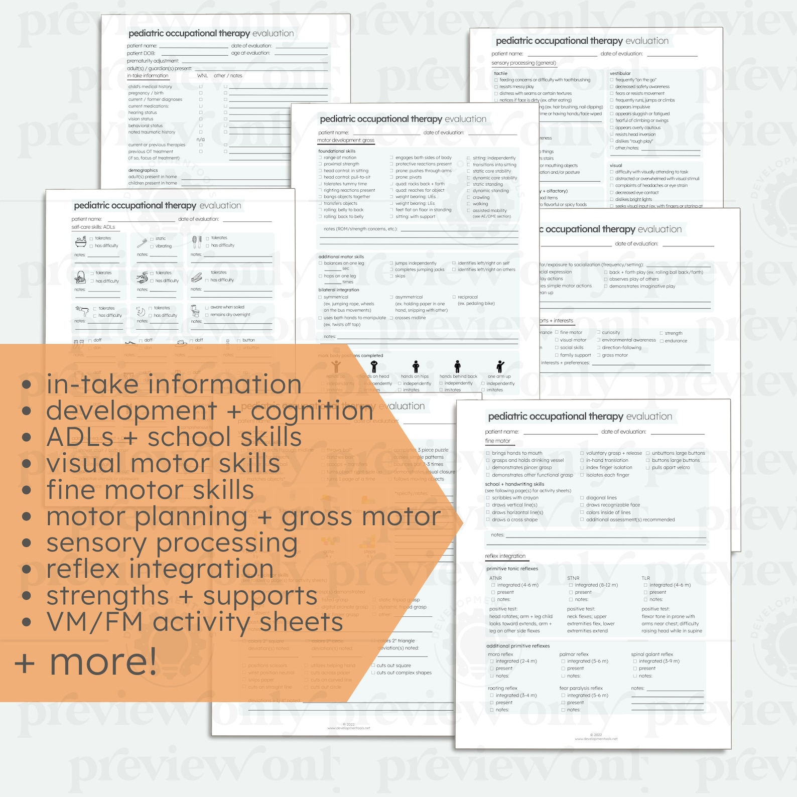 Instant Download | Comprehensive Occupational Therapy Evaluation ...