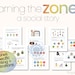 Zones of Regulation Inspired Starter Pack Self Regulation Social ...