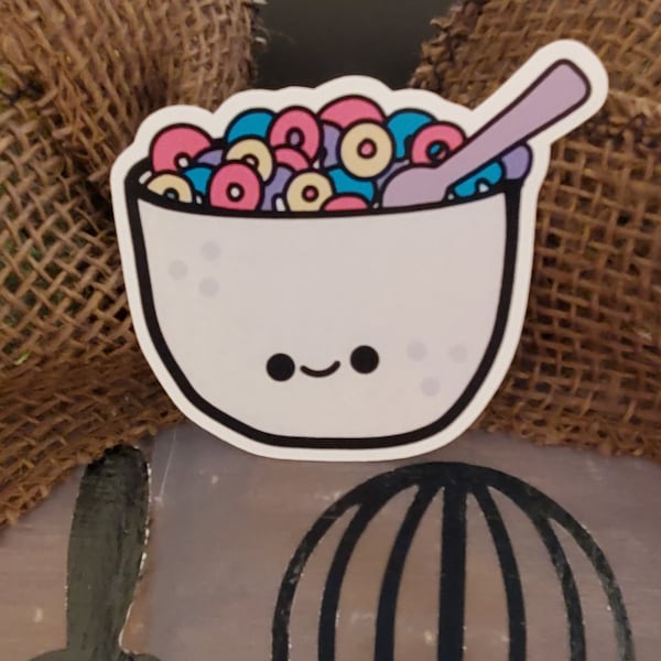 Fruit Loop Sticker - Etsy