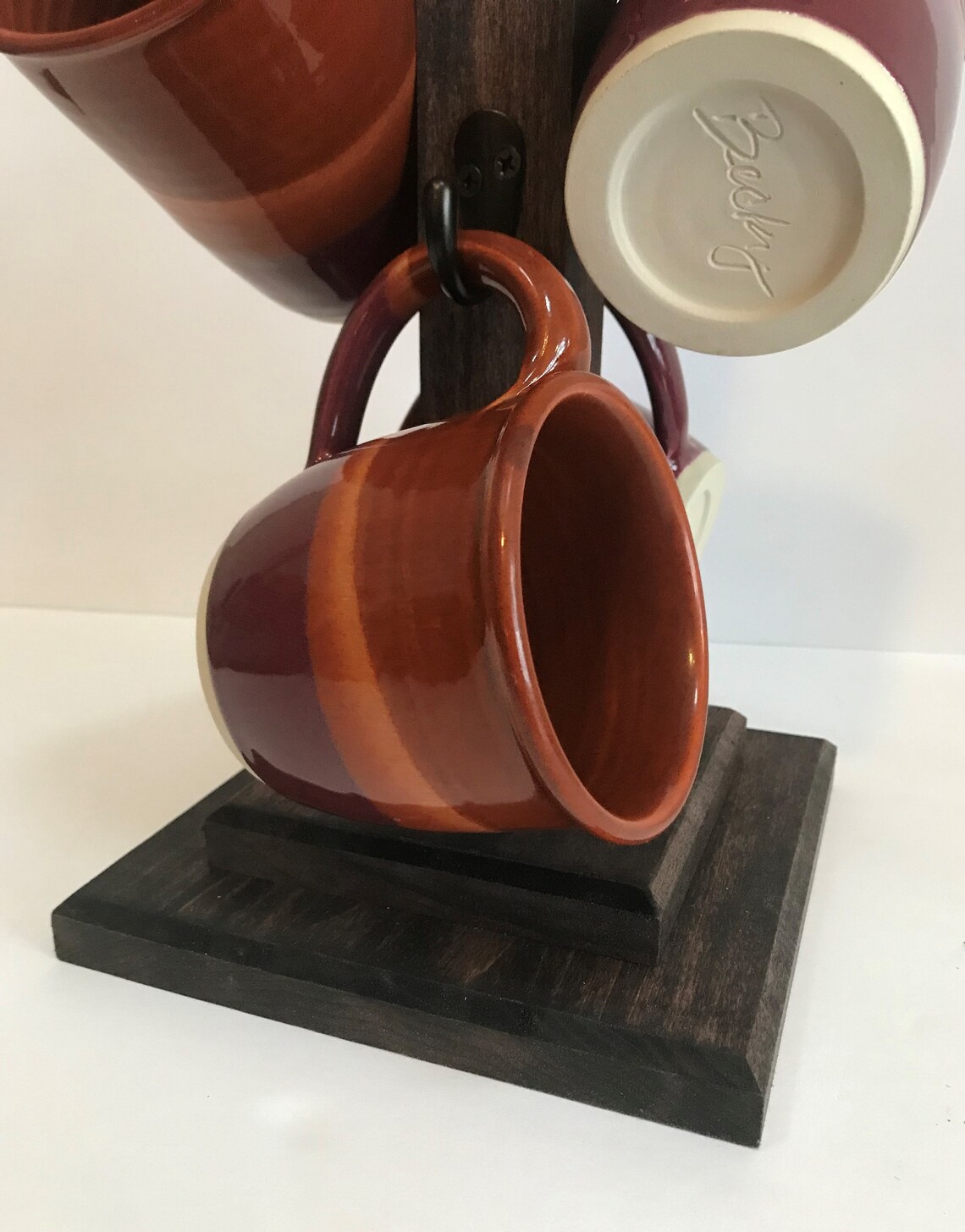 Wooden Mug Tree - Etsy