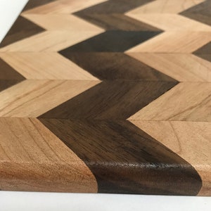 Chevron Cutting Board - Etsy