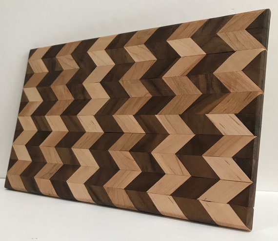 Chevron Cutting Board | Etsy