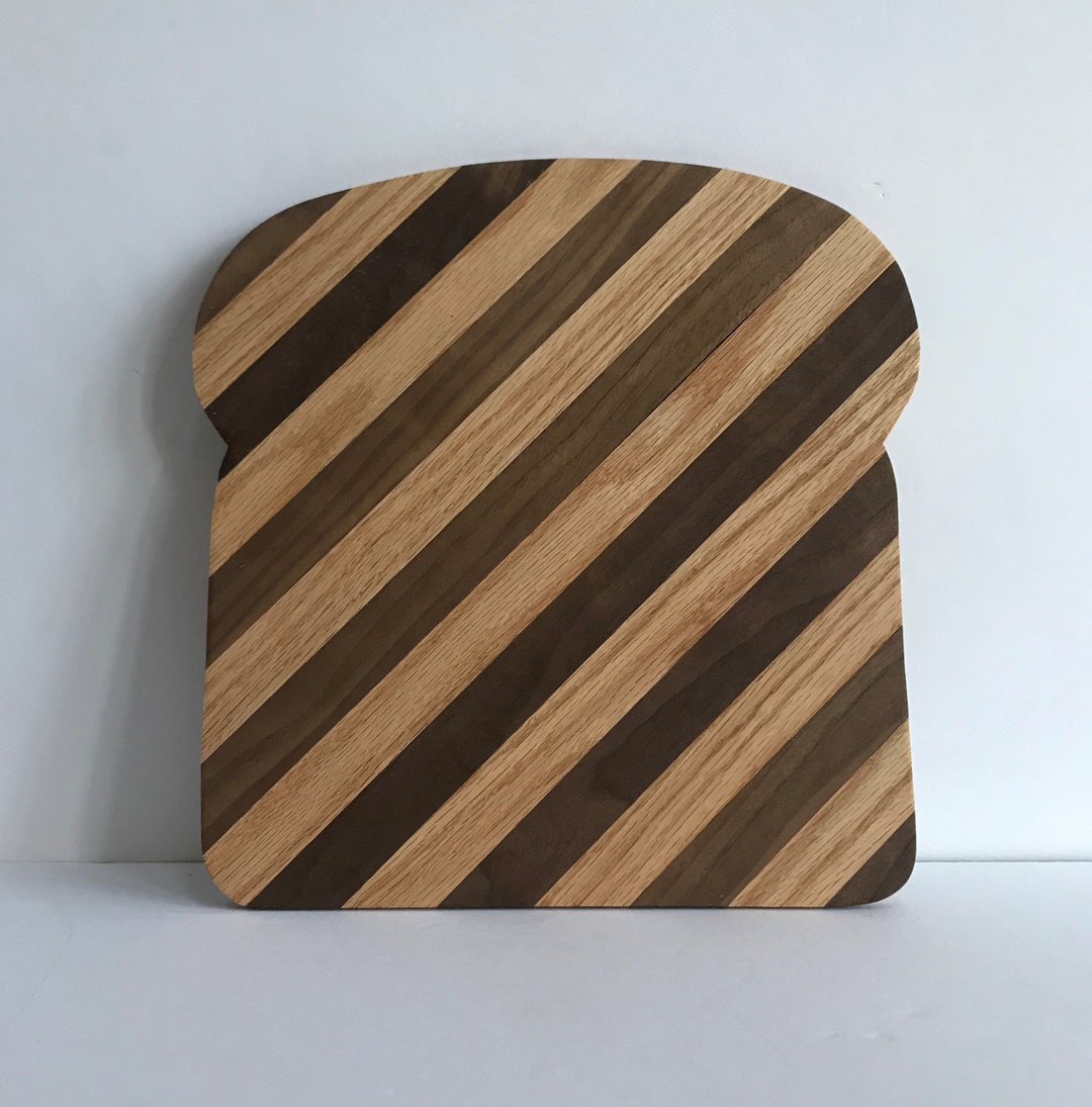 Toast-shaped Cutting Board - Etsy