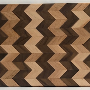 Chevron Cutting Board - Etsy
