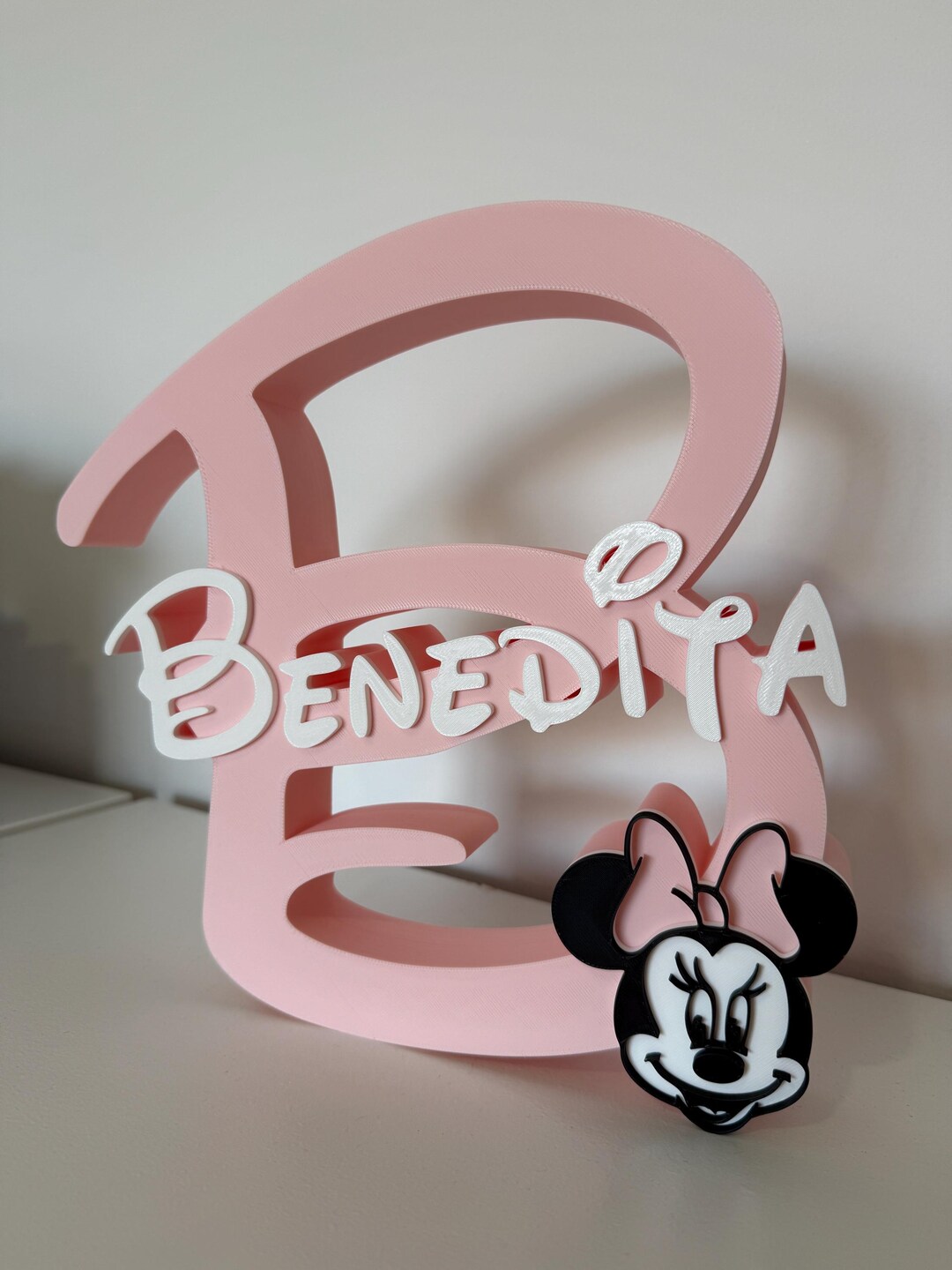 Custom 3D Letter With Name – Personalized Cartoon Style Kids Room Decor ...