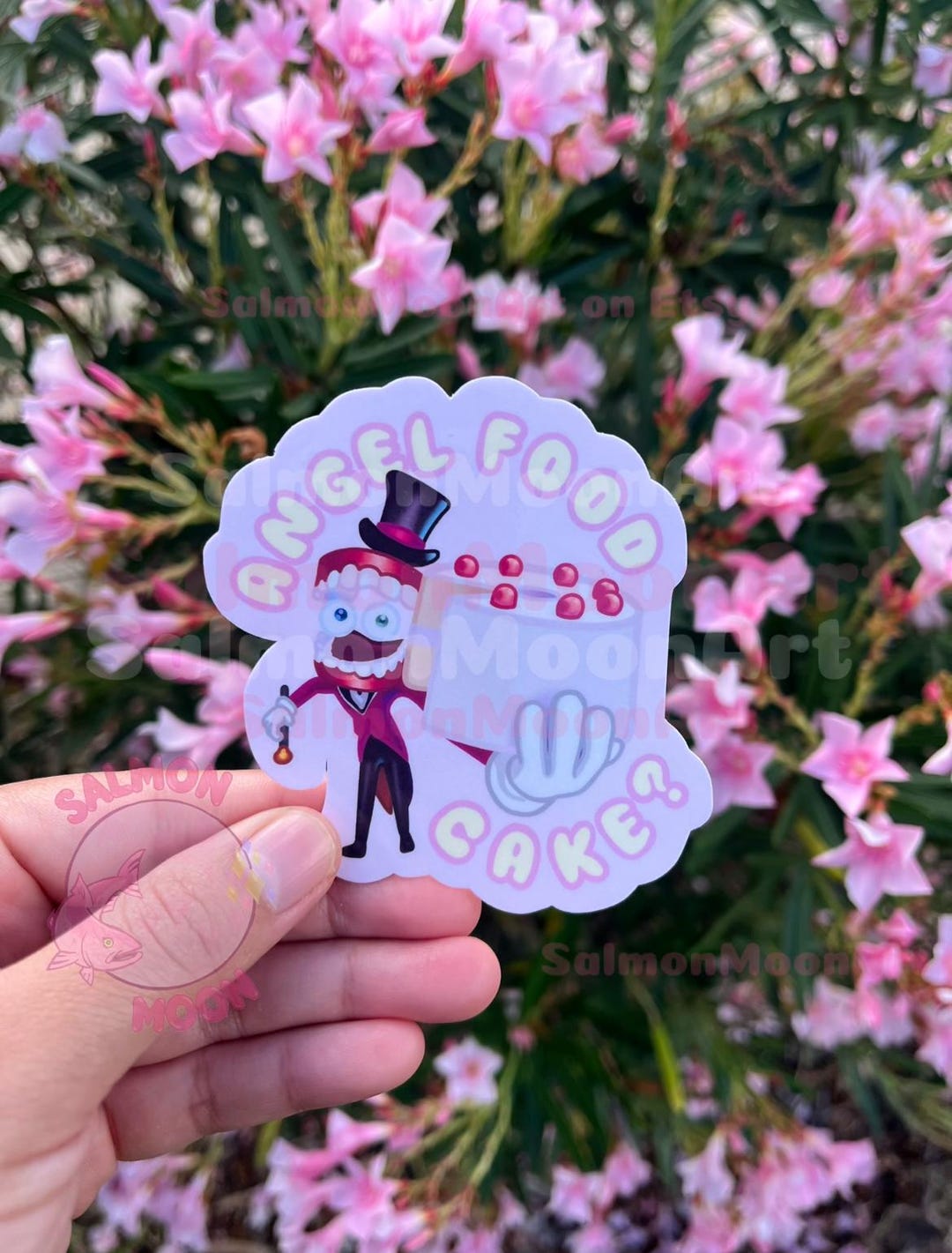 Caine Cake - Waterproof Vinyl Sticker - Original Art - Gloss Finish ...