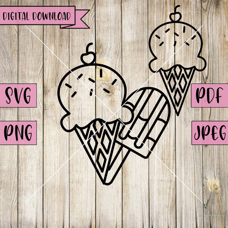 Helado svg, paleta svg, vector de helado, chispas svg, cono de helado ...