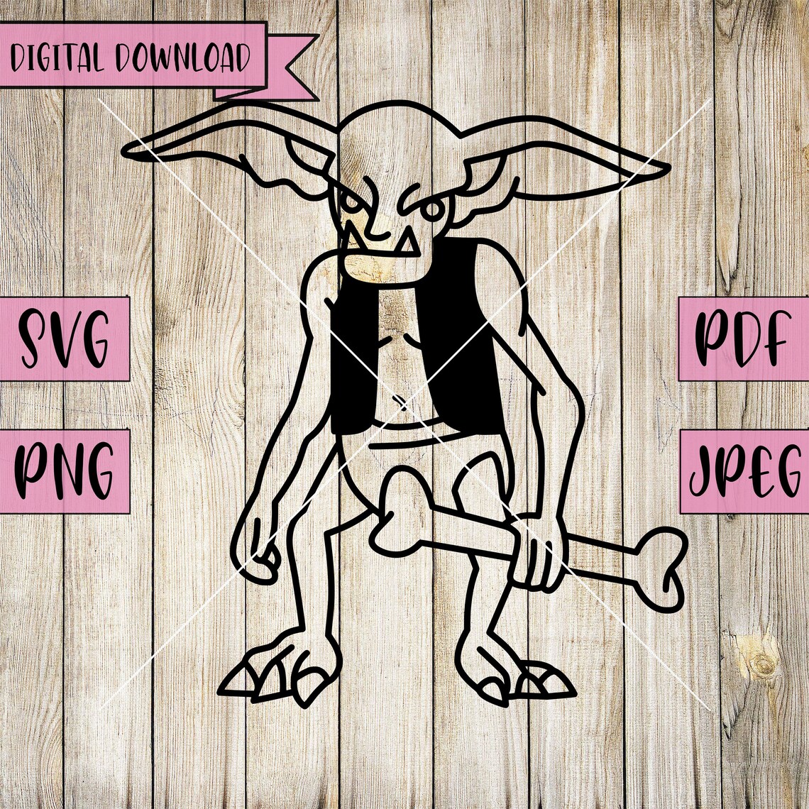 Goblin Svg Goblins Svg Goblin Decor Halloween Svg Goblin - Etsy Denmark