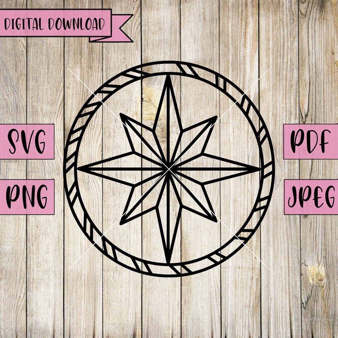 Christmas Star Svg, Star Svg, Merry Christmas, Christmas Tree Decal ...