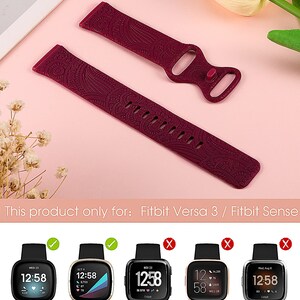 Fit Bit Sense 2 Watchband, Fit Bit, Custom Watch Band, Custom Design ...