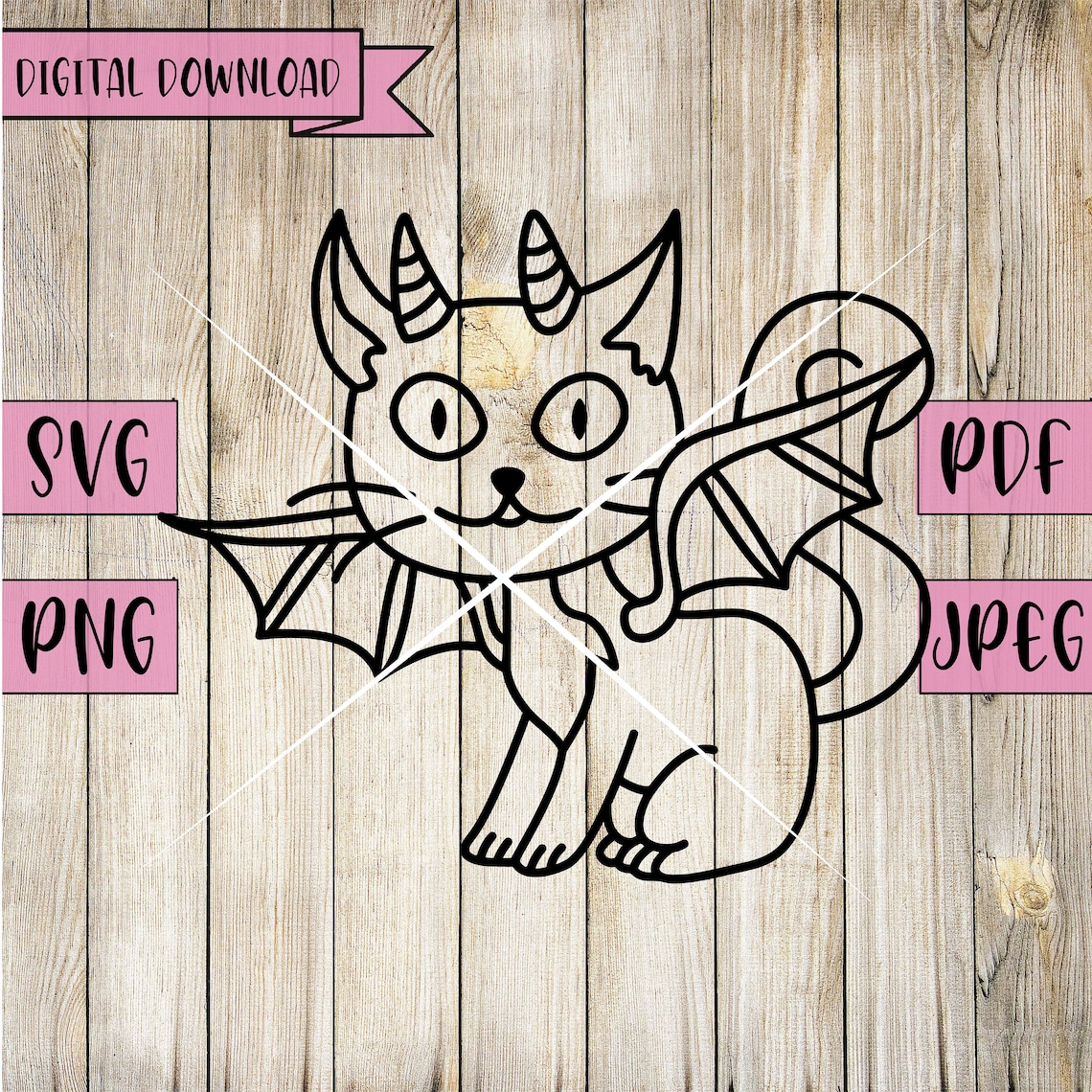 Devil Cat Svg Cat Svg Cat Devil Svg Devils Cat Svg Cat - Etsy
