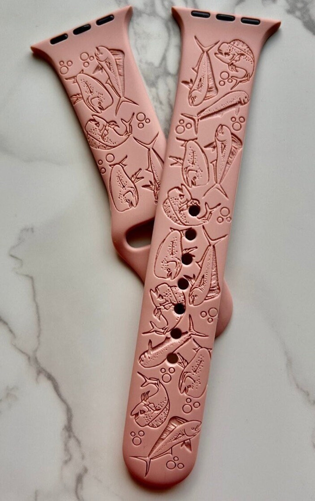 Maui Fish Watchband, Apple Watch, Fish Watch Band, Fish Design Band ...