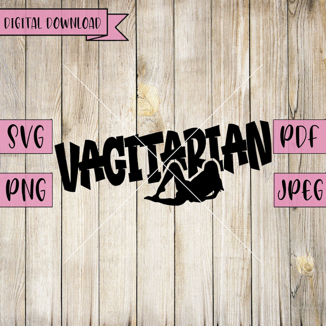 Vagitarian Svg, Lesbian Svg, Gay Pride Svg, Naughty Svg, Inappropriate ...