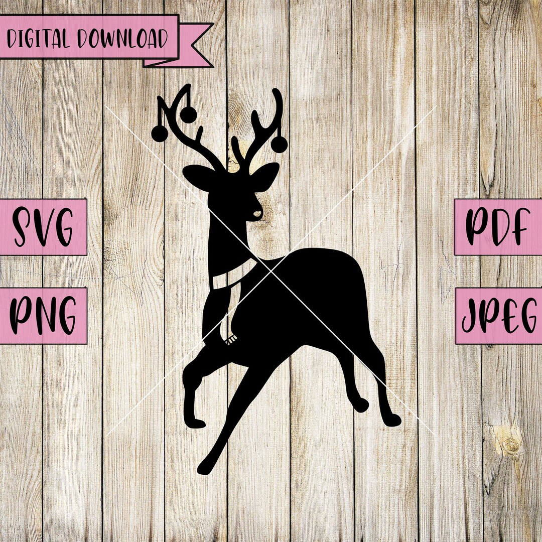 Reno svg, ciervo svg, ciervo svg, santa svg, ciervo mandala svg, ciervo ...