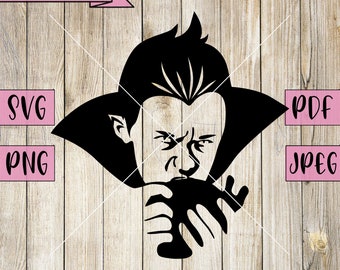 Vampire Svg Png Halloween Svg Vampire Clipart Vampire Scene - Etsy