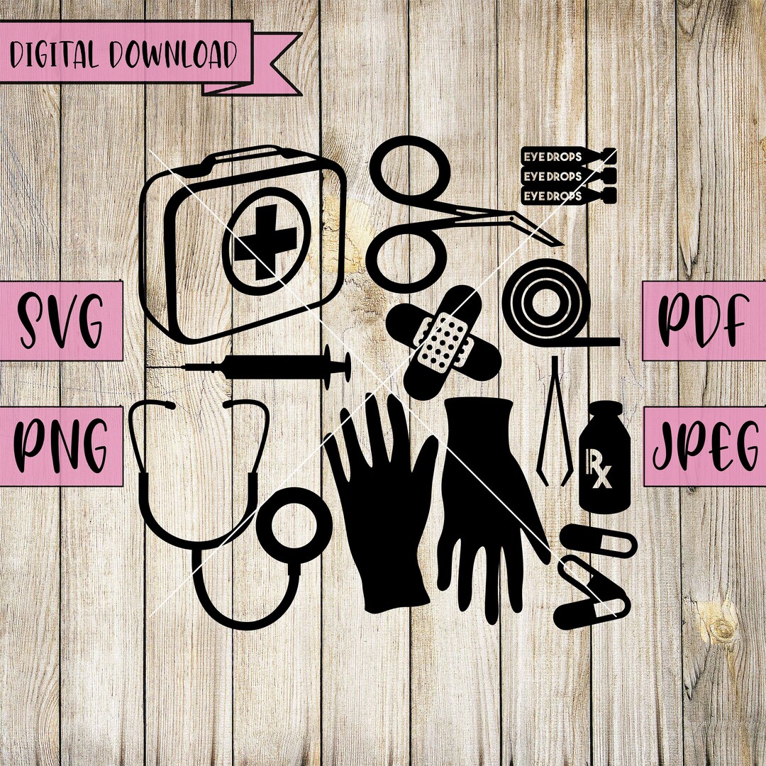 Medicine Svg, Doctors Svg, Nurses Vector, Nurses Svg, Hospital Svg ...