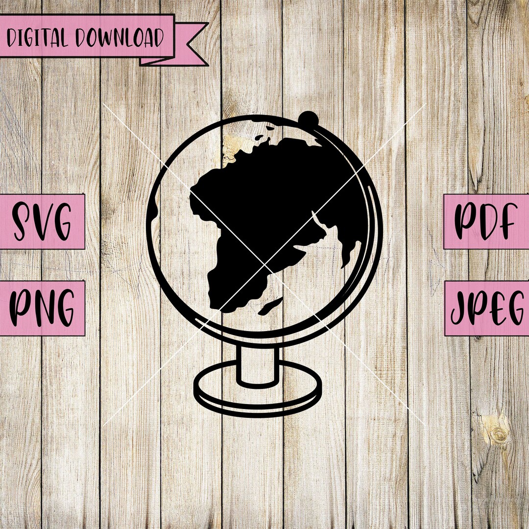 Solar System Svg, Planets Svg, World Decal, Earth Svg, Globe Svg, the ...