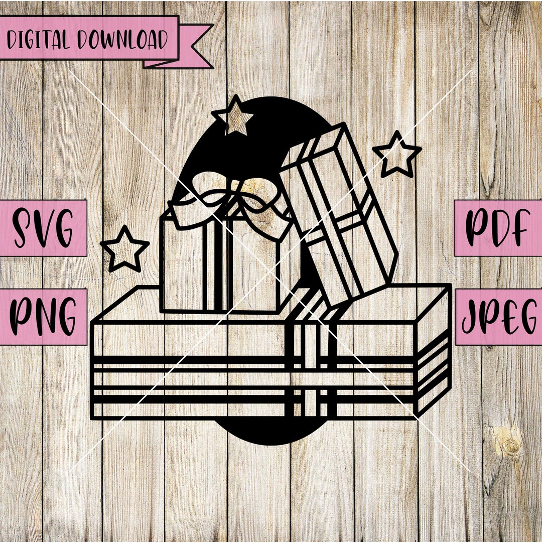 Birthday Presents Svg, Birthday Gift Svg, Gifts Vector, Party Svg ...