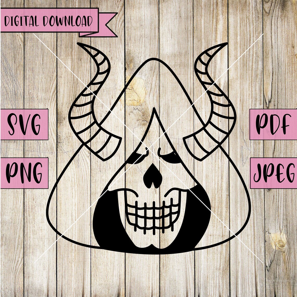 Devil Skull Svg Skull Svg Skull Head Devil Svg Devils Head - Etsy Canada