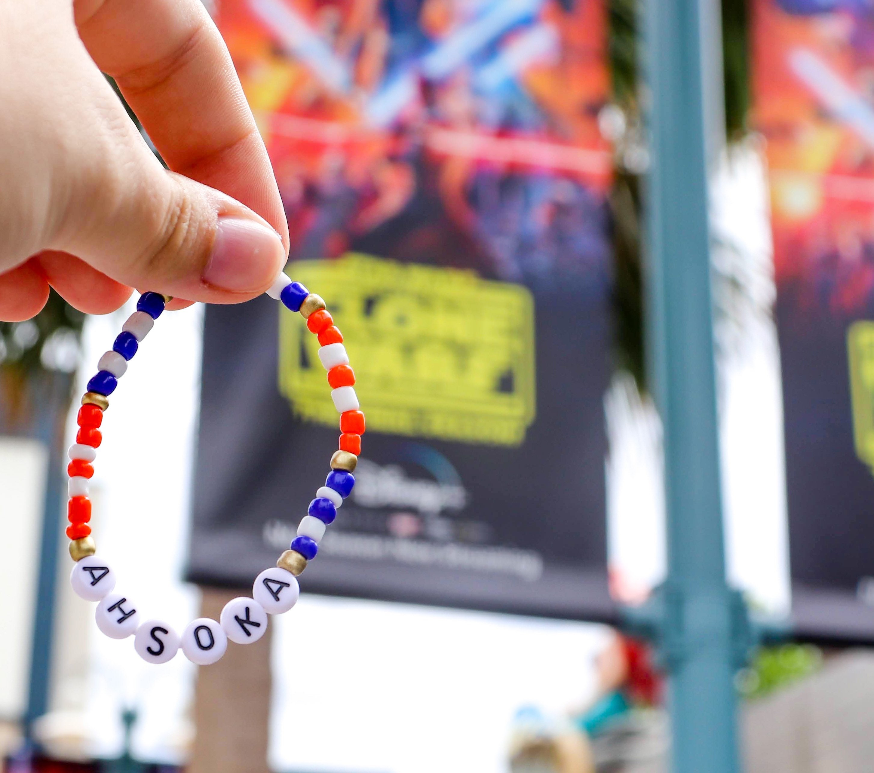 Ahsoka Tano Bracelet // Star Wars Bracelet // Ahsoka Bracelet // Star ...