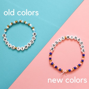 Disney World Bracelets / Disney Bracelet / Magic Kingdom Bracelet ...