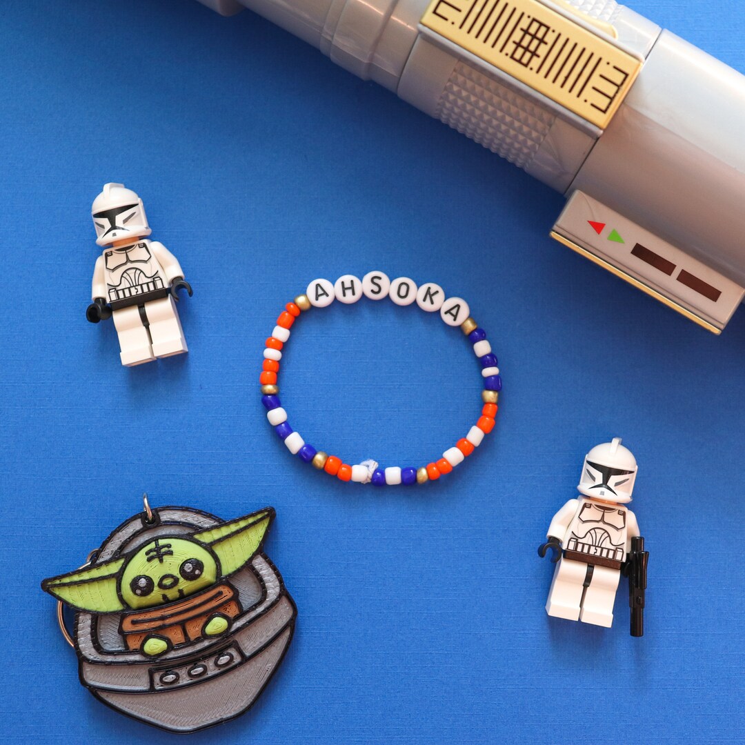 Ahsoka Tano Bracelet // Star Wars Bracelet // Ahsoka Bracelet // Star ...