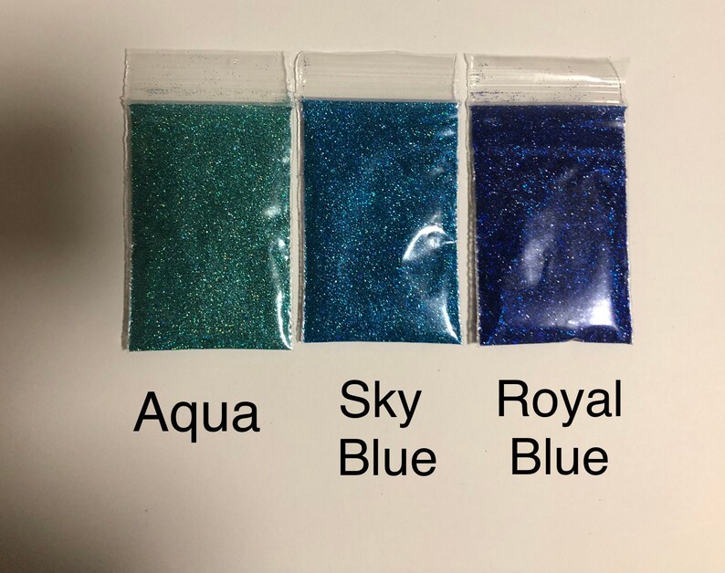 Fine Rainbow Holographic Glitter Mix Packs you pick the | Etsy