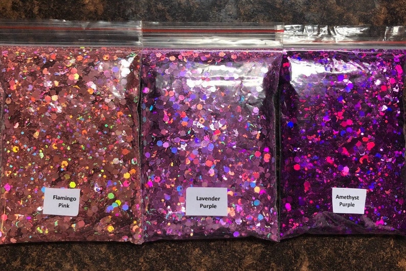 Chunky Rainbow Holographic Glitter Mix Packs You Pick the - Etsy