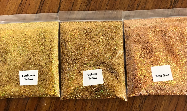 Fine Rainbow Holographic Glitter Mix Packs You Pick the - Etsy