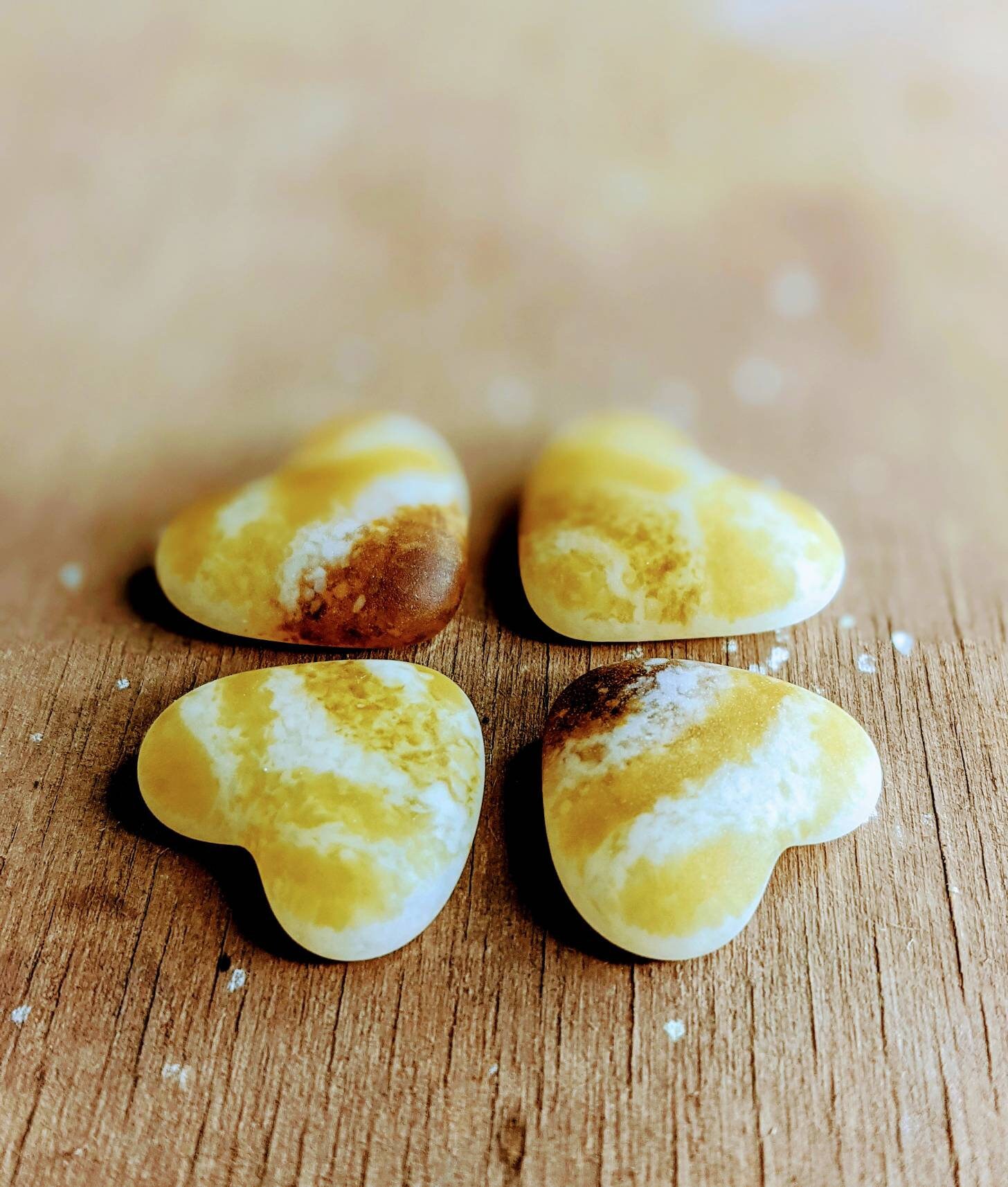 2 Pet Coloured Memory Pebbles Encasing Fur or Ashes Individually Made ...