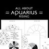 Blank Bi-wheel Chart Astrology Chart Simple Biwheel Chart Grimoire Page ...