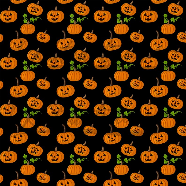 Happy Halloween, Halloween Background Paper, Autumn Digital Paper ...