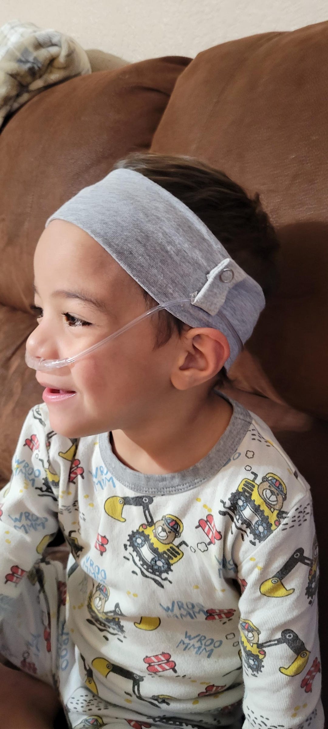 Headband Support for Oxygen Tubing or Nebulizer - Etsy