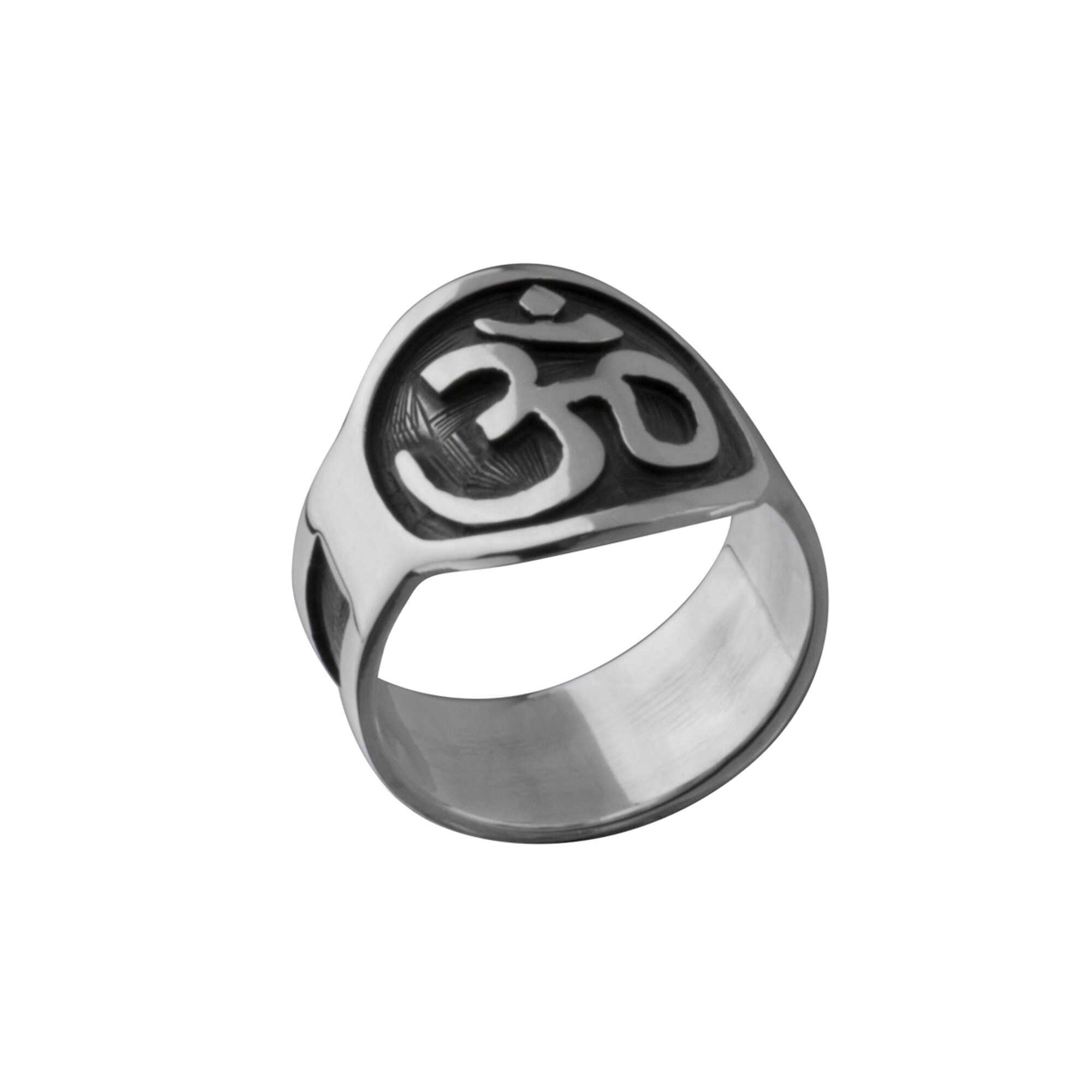 Meditation Ring, OM Jewelry, Silver OM Ring, Sacred Jewelry, Meditation ...