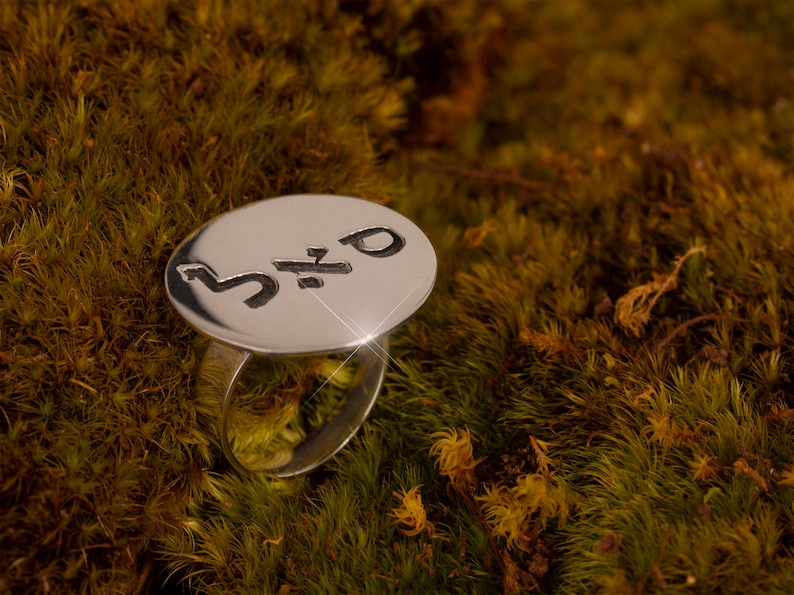 72 Names of God Ring, Power of Prosperity Ring, Silver Magic Ring ...