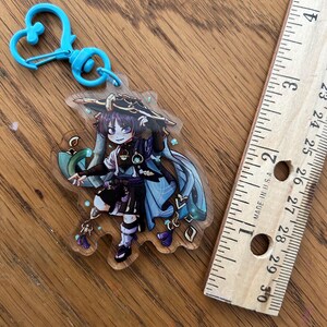 Genshin Impact the Wanderer Keychain - Etsy