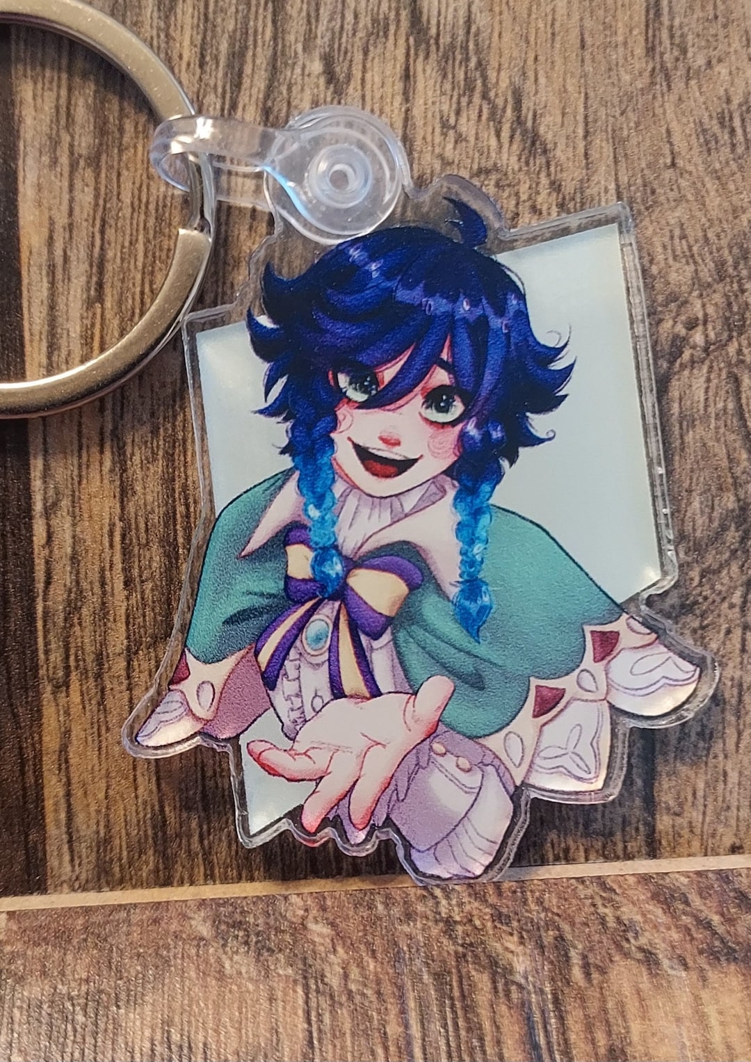 Genshin Impact Keychain Venti~ - Etsy
