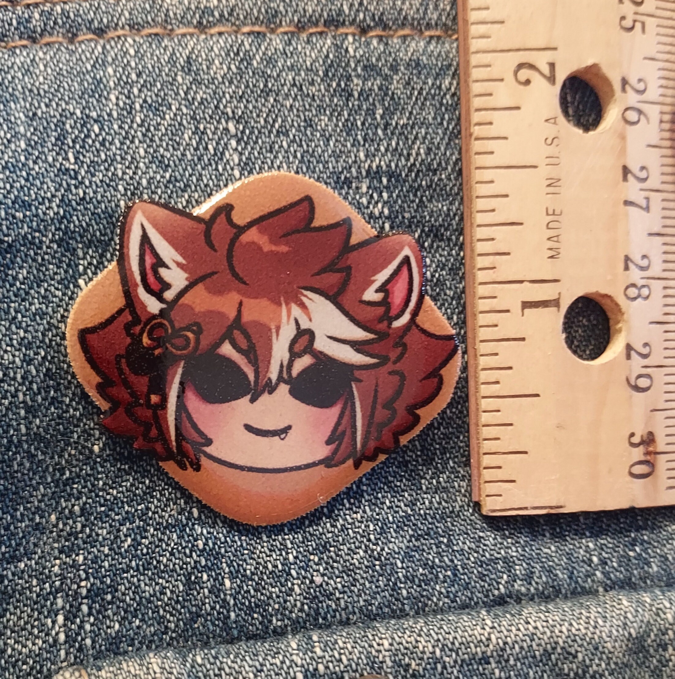 Genshin Impact Chibi Gorou Handmade Pin - Etsy