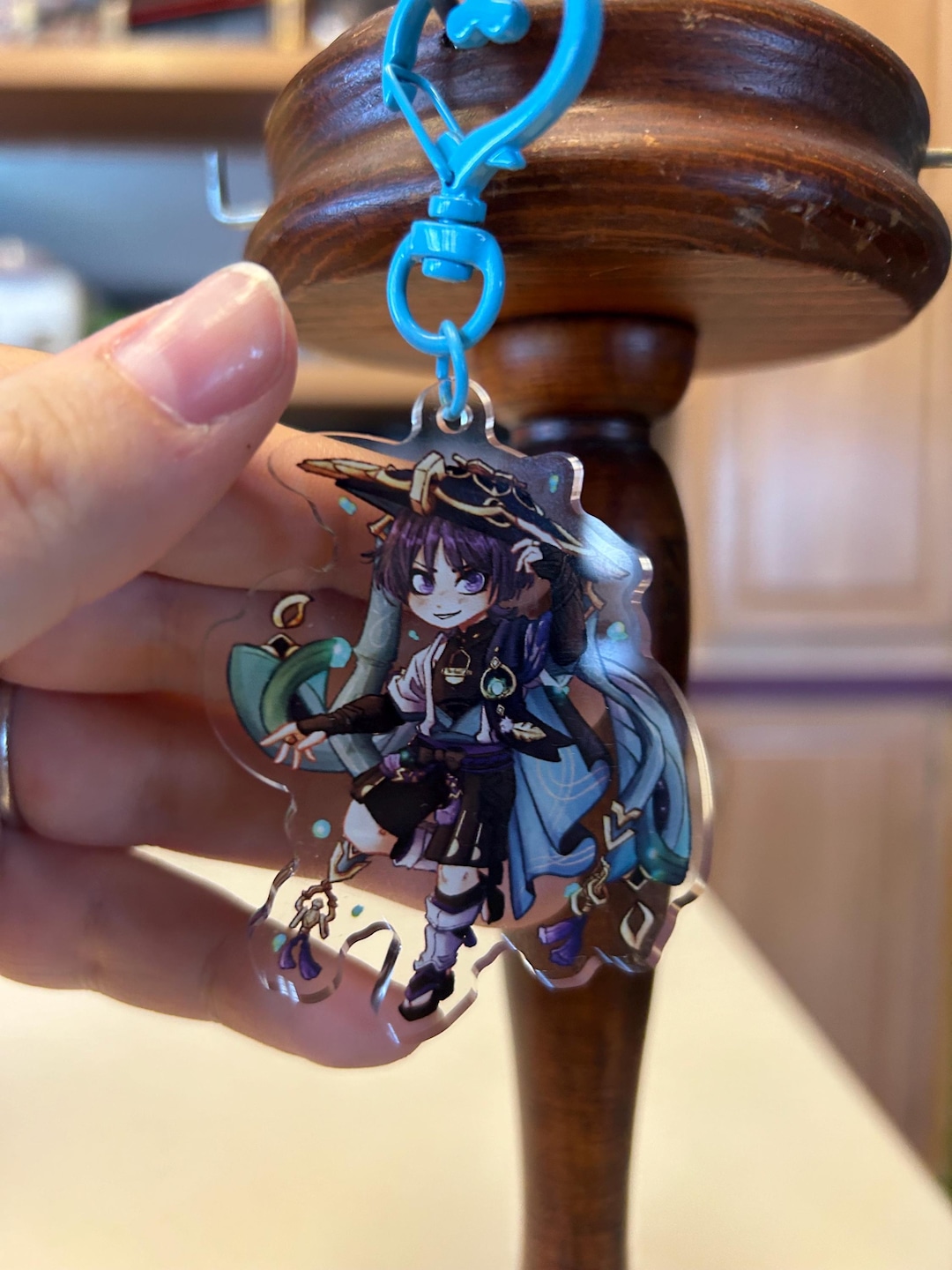 Genshin Impact the Wanderer Keychain - Etsy